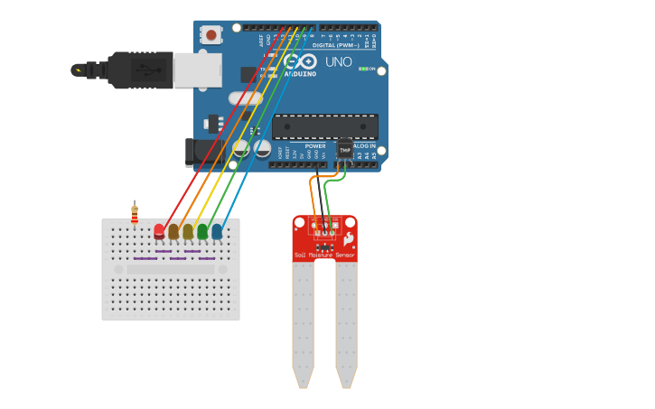 Circuit design Mohammad Attallah project 7 - Tinkercad