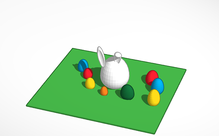 3D design easter | Tinkercad