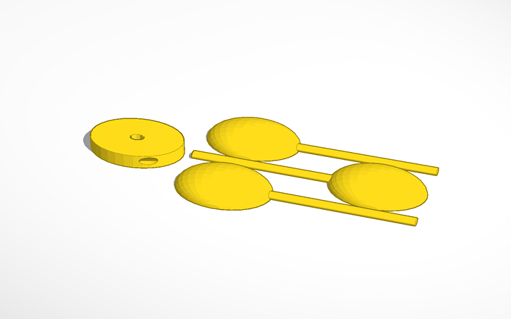3D design Prop Parts | Tinkercad