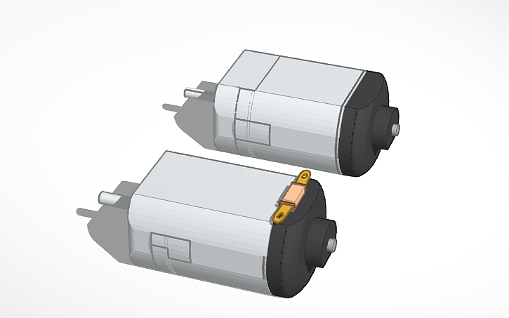 3D design 6v dc motor - Tinkercad