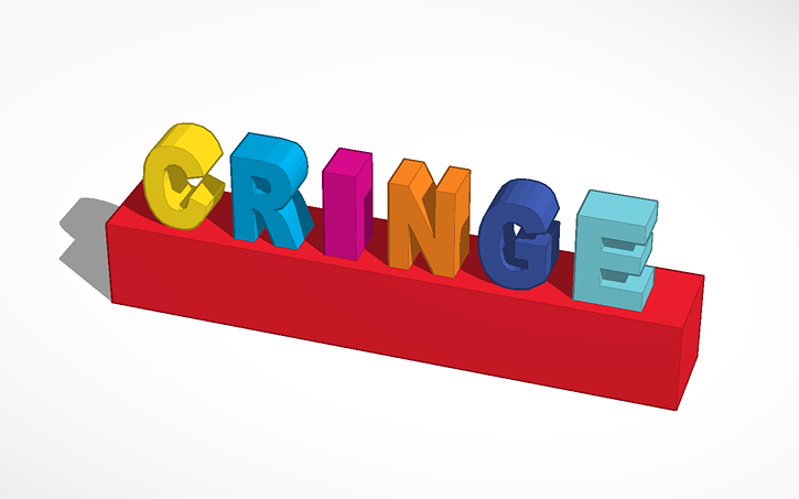 3D design Cringe Daddy - Tinkercad