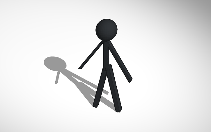 3D design mr stickman | Tinkercad