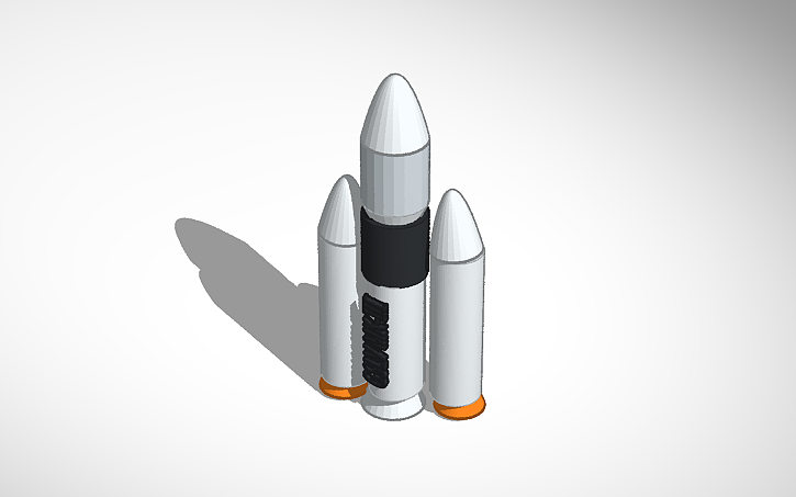 3D design GSLV | Tinkercad