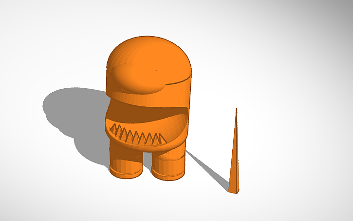 3D design among us imposter printable | Tinkercad