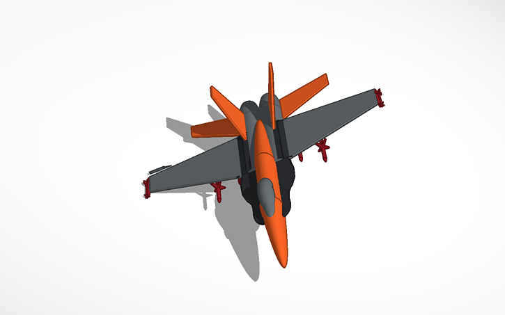 3D design JET - Tinkercad