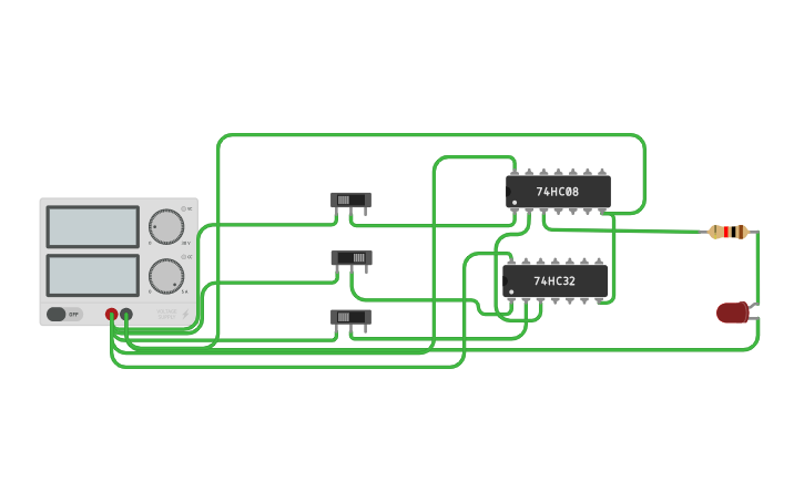 Circuit design To implement POS | Tinkercad Circuit design To implement POS | Tinkercad