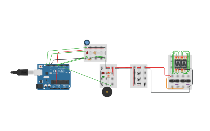 Circuit design AVR Lab 8 DSM Parts Kit | Tinkercad