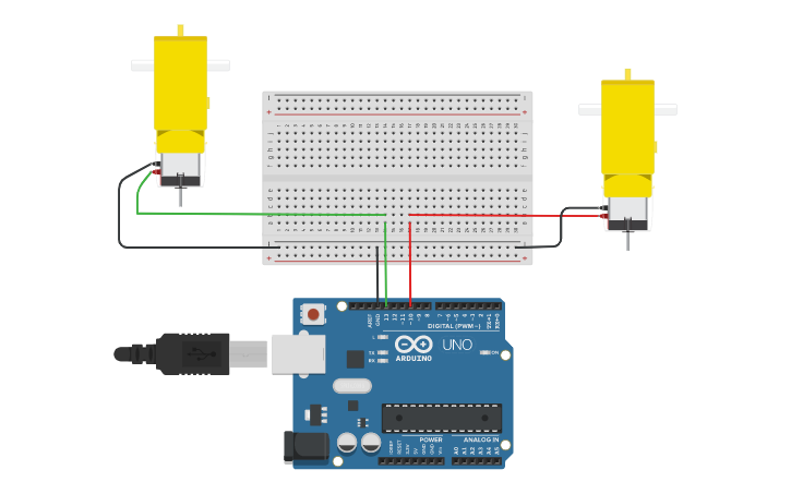 Circuit Design Arduino Controlled Motor Tinkercad Ima