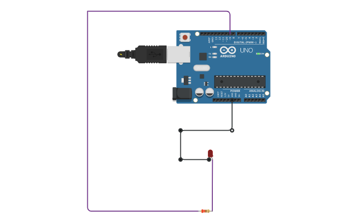 Circuit design led mic | Tinkercad