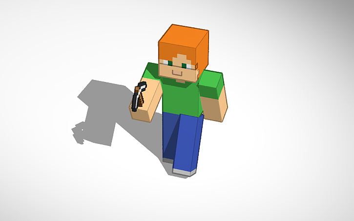 3D design Minecraft Person - Tinkercad