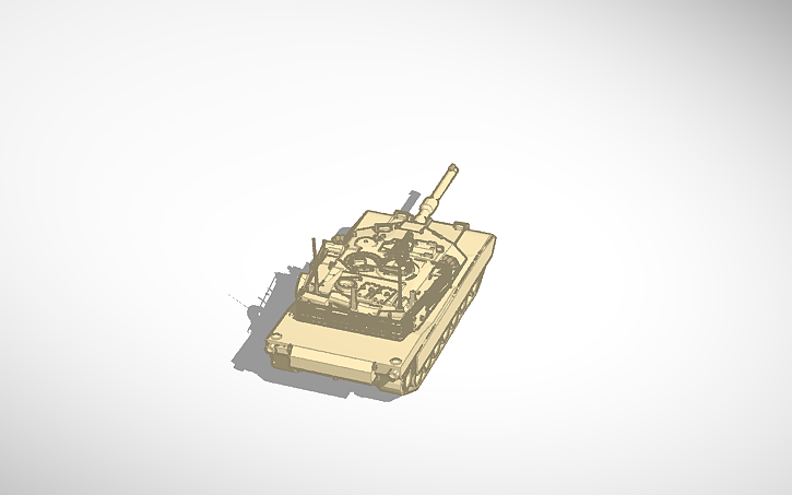 3D design Abrams - Tinkercad
