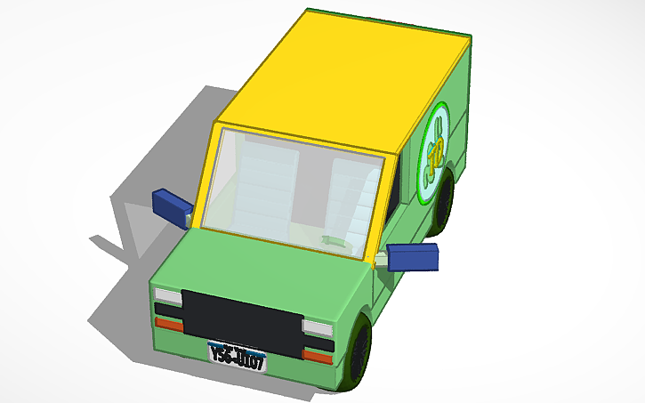 3D design The Detonator van | Tinkercad