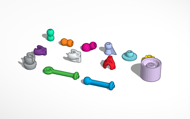 3D design Connectors - Tinkercad