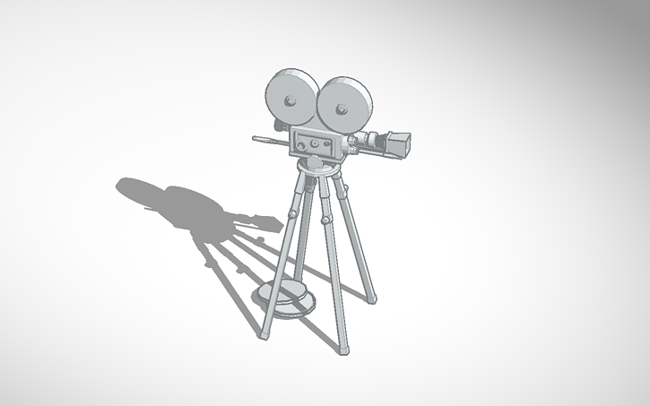 3D design Film Camera - Tinkercad