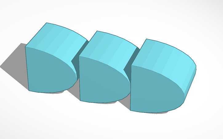 3D design wave - Tinkercad