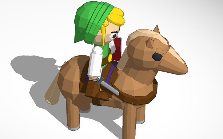 3D design Toon Link - Tinkercad