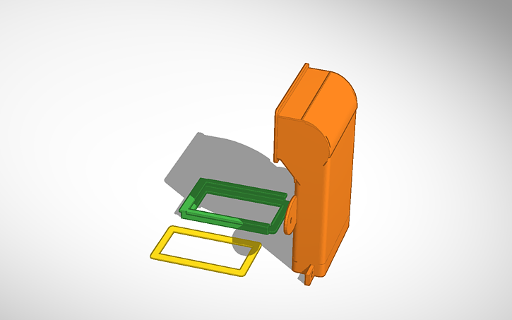 3D design new washing spout Electrolux - Tinkercad