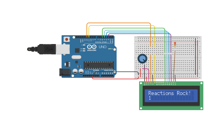 Circuit design Scrolling Text lesson 1 - Tinkercad