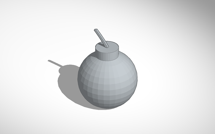 3D design Grenade - Tinkercad