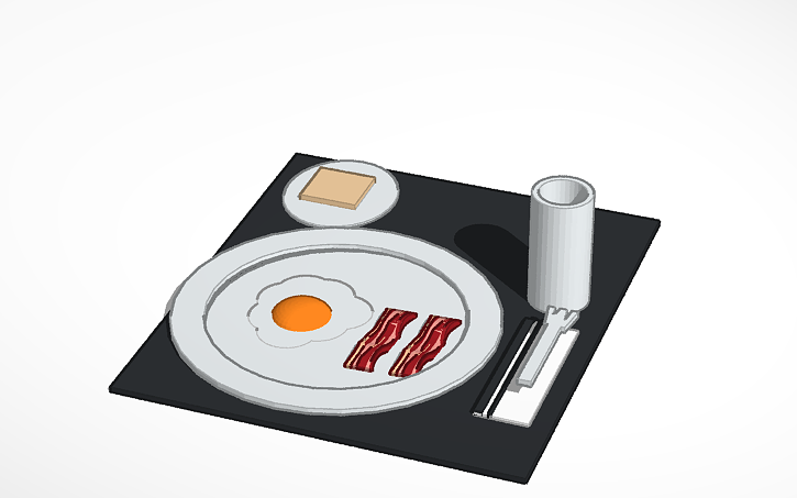 3D design Copy of Making Bacon!! | Tinkercad
