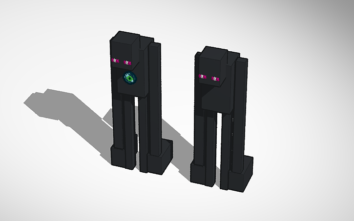3D design Minecraft Dungeons Endersent - Tinkercad