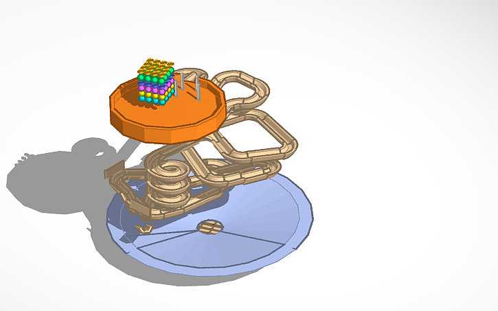 3D design Marble maze - Tinkercad