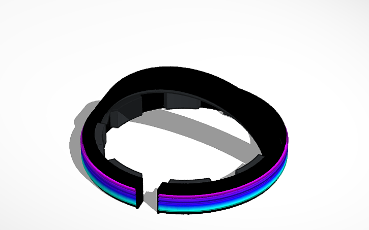 3D design Futuristic Mind Game Controller - Tinkercad