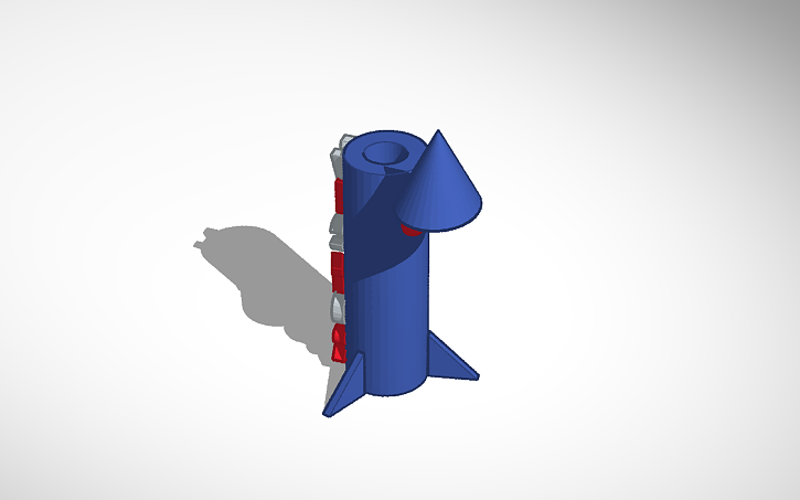 3D design Ingenious Rocket Model | Tinkercad