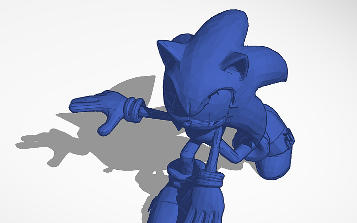 3D design Ready sonic - Tinkercad
