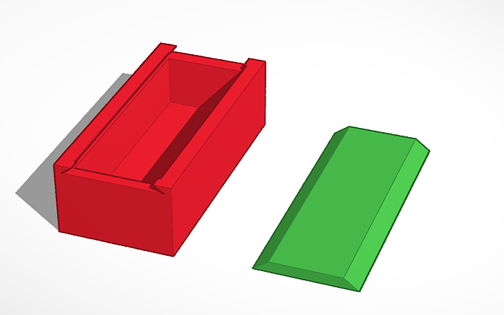 3D design box 2 - Tinkercad