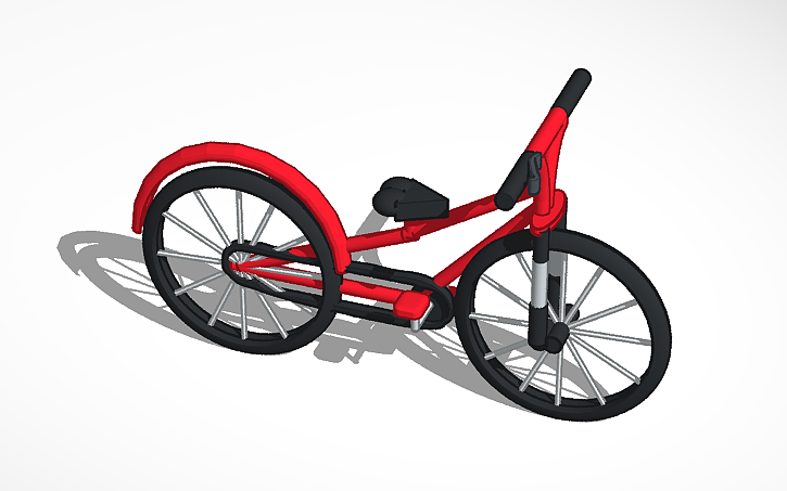 3D design bike - Tinkercad