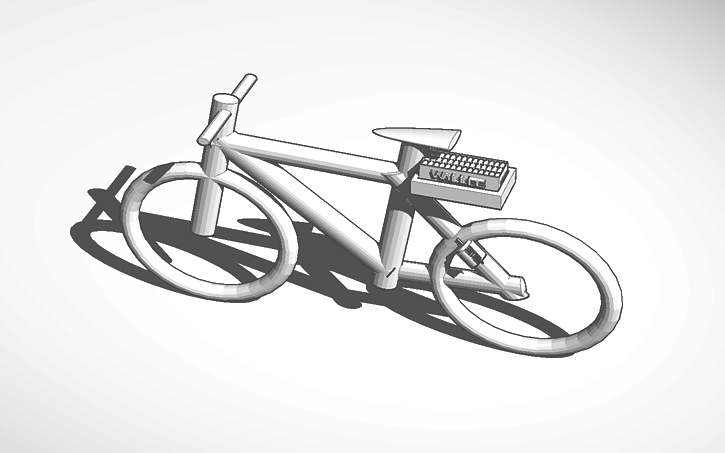 3D design Bicycle with frame mount | Tinkercad