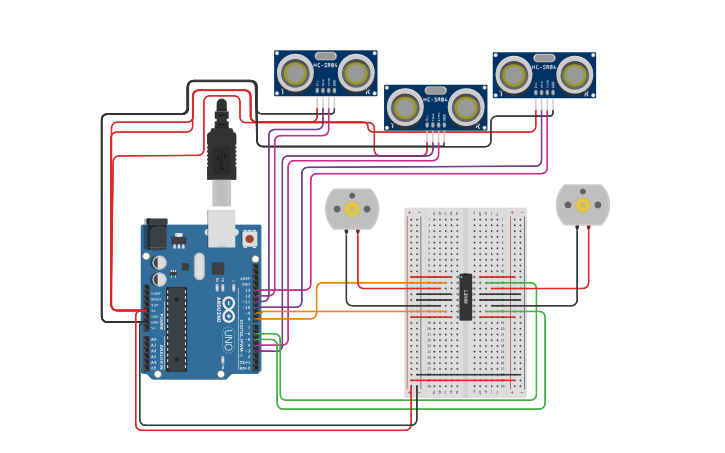 Circuit design SDAC - Robo com 3 sensores 2 Motores / Pedro Pereira ...