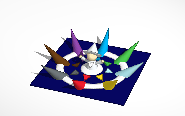 3D design Elemental Wizard | Tinkercad