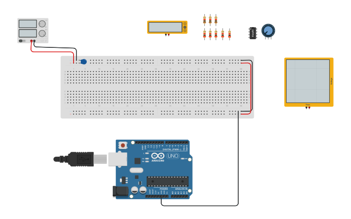 Circuit design Lab 2: DAC/ADC Starter - Tinkercad