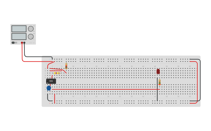 Circuit design Clock Signal - Tinkercad