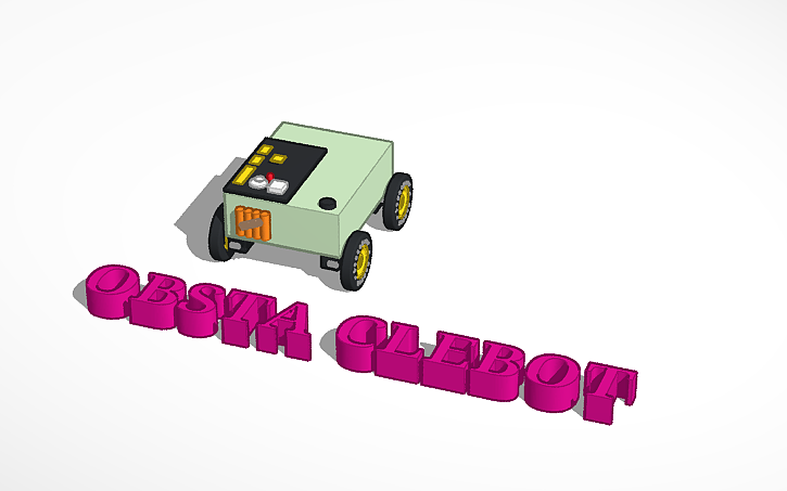 3D design ASBS-OBSTA CLEBOT-402 - Tinkercad