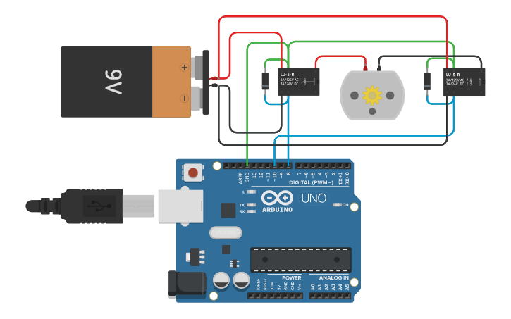 Circuit design Exp4 - parte 2 - Tinkercad