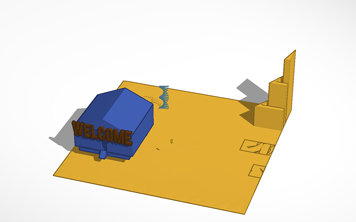 3D design Cool House | Tinkercad