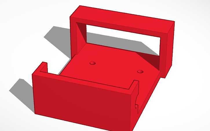 3D design Raspberry PI holder2b | Tinkercad