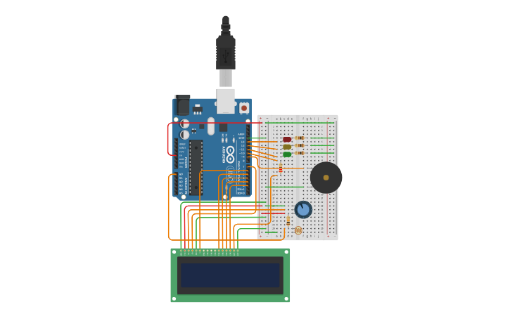 Circuit Design Traffic Light Sensor Tinkercad