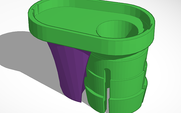 3D design Sram Wireless Clics TT Holder - Tinkercad