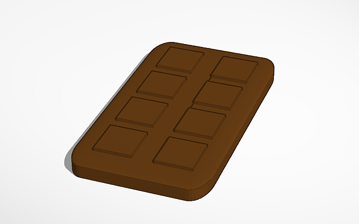 3D design Chocolate 🍫 - Tinkercad