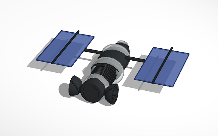 3D design satellite | Tinkercad