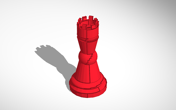 3D design Rook - Tinkercad