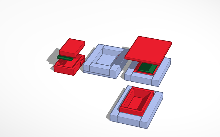 3D design Copy of Box and Lid Shape Generator update | Tinkercad