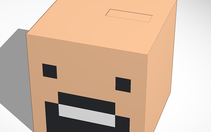 3D design Notch Creator of Minecraft | Tinkercad