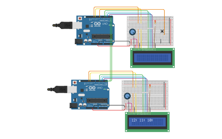 Circuit design Dados_7F | Tinkercad