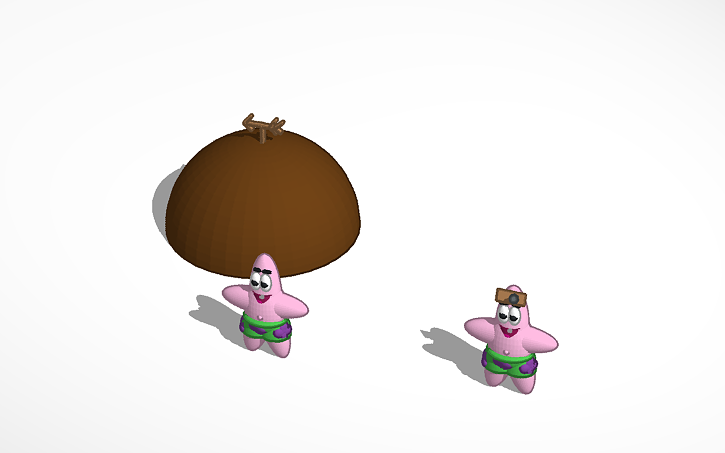 3D design Patrick - Tinkercad