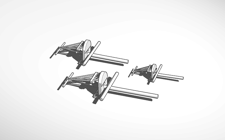 3D design Pirate boat masts | Tinkercad